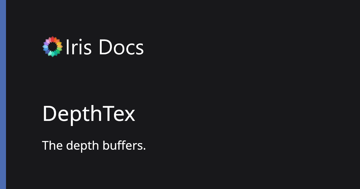 DepthTex | Iris Docs